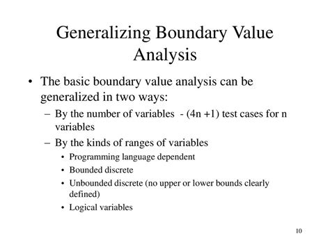 Boundary Value Analysis Functional Testing At Rachel Shortland Blog