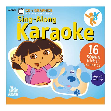 The Singing Machine Nickelodeon Dora The Explorer Volume 1 Karaoke Cd G Musicians Friend