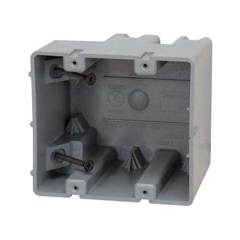 Southwire Smart Box 2 Gang Low Voltage Device Ring Msblv2g The Home Depot