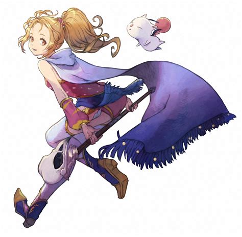 Moogle And Krile Mayer Baldesion Final Fantasy And 3 More Drawn By