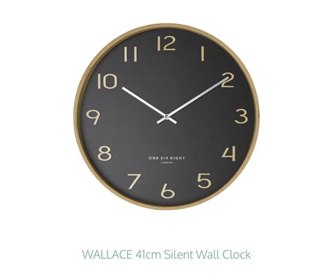 Wallace Clock Black Lot 39 Store And Cafe