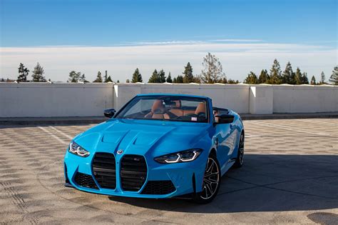 Daytona Beach Blue Bmw M4 Convertible G83