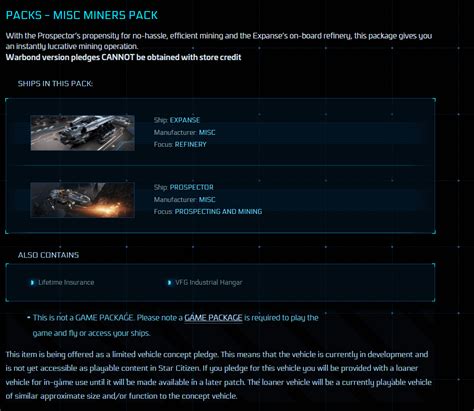 Misc Miner Pack Lti Starship24