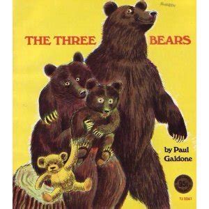 Three Bears Galdone Paul 9780590043625 Books
