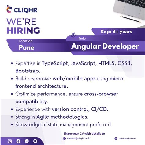Hiring Angularjobs Angulardeveloper Nowhiring Jobopening Webdevelopment Typescript