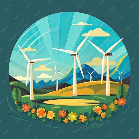 Premium Photo Renewable And Green Energy Concept Art Digital