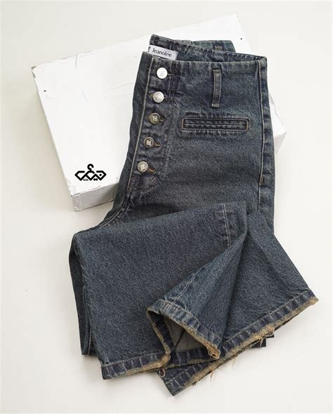 ‎نيك پوشاك بانوان‎ ‎شلوار واید لگ جین رویال مدل فیلتو ۵دکمه کد محصول۲۲۱۸ لطفا برای دیدن