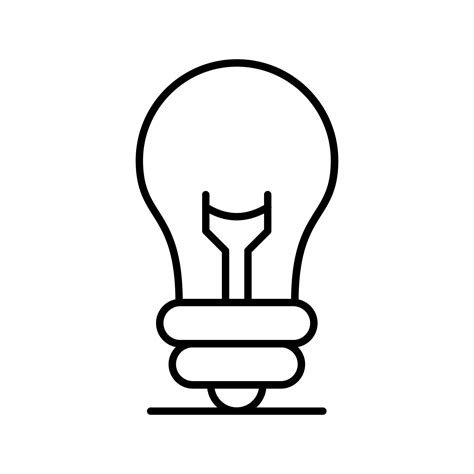 Light Bulb Vector Icon 13005453 Vector Art At Vecteezy