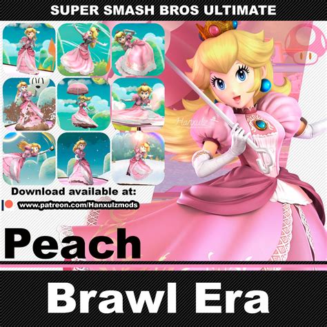 Ssbu Mod Peach Brawl Era By Princesspeach236 On Deviantart