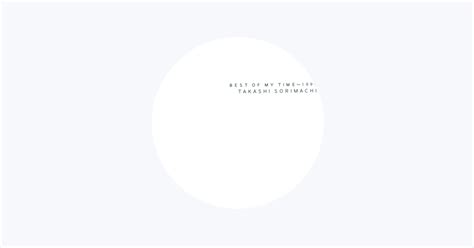 ‎takashi Sorimachi Apple Music