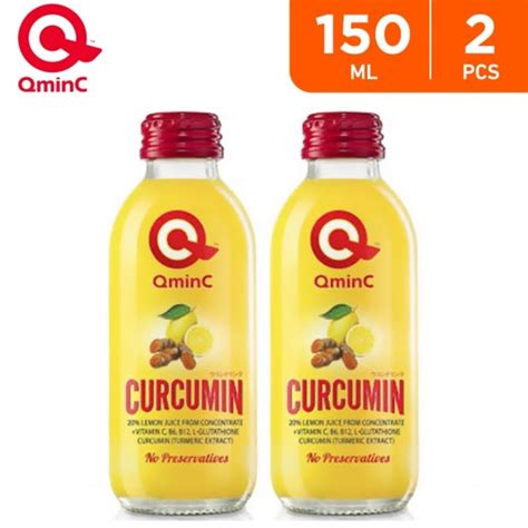 Buy Qminc Curcumin And Lemon Drink 2 X 150 Ml توصيل