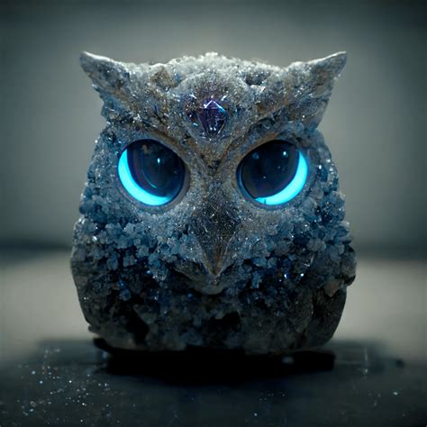 Crystal Owl R Midjourney