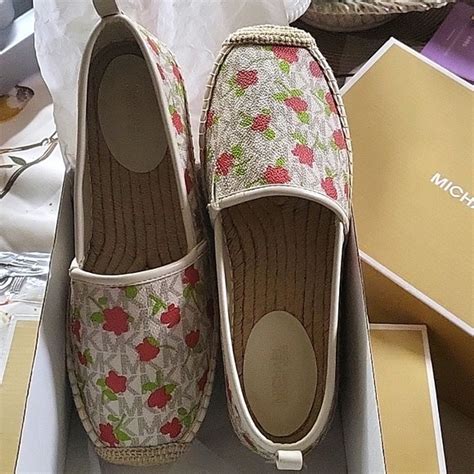 Michael Kors Shoes Nwot Mk Ladies Espadrille Size 7 Floral And
