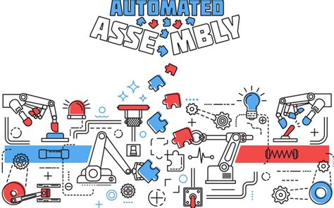 Horizontal Of The Gnome Operates Machine Vector Image
