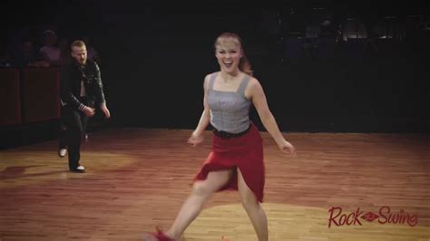 Acrobatic Couple Rocks Swing Dance Festival