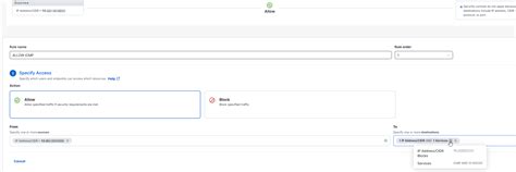 Solved Secure Access Allow Icmp Firewall Rule Cisco Community