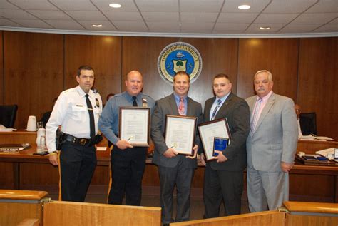 Lawrence Township Police Honors Officers Citizens Lawrenceville Nj