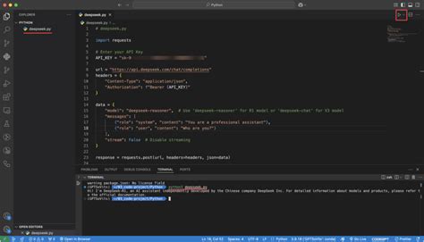 How To Call The DeepSeek R API Using Python An In Depth Step By Step Guide DEV Community