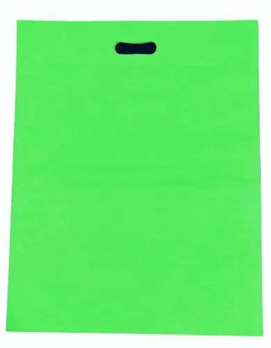 Green Non Woven D Cut Pp Bag At ₹ 3 Piece Non Woven D Cut Bag In Surat Id 2854321287773