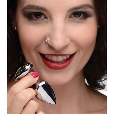 Rainbow Prism Heart Anal Plug Small Xr Brands