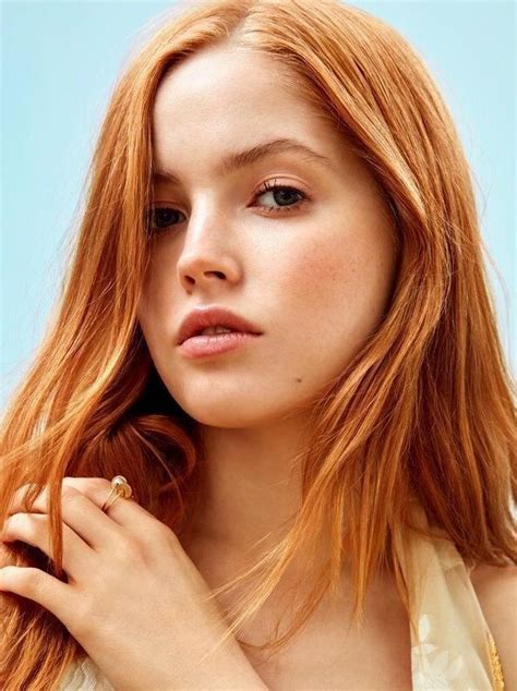 Ginger Actress Actresses Red Hair Ellie Bamber Les Mis Red Hair Woman