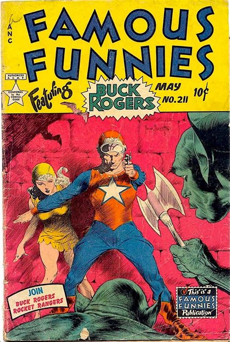 Famous Funnies S 209 216 Featuring All Eight Frank Frazetta Buck