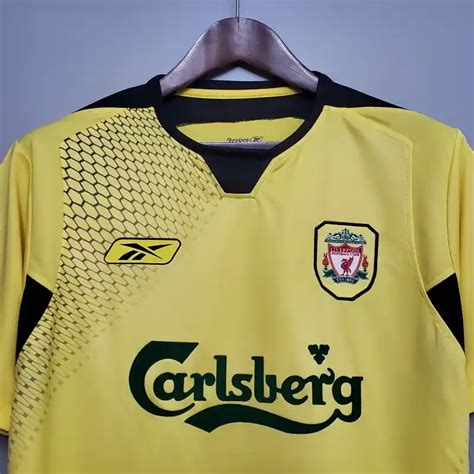 Retro 2004 05 Liverpool Soccer Jersey Away Jersey Soccer Jersey Yupoo