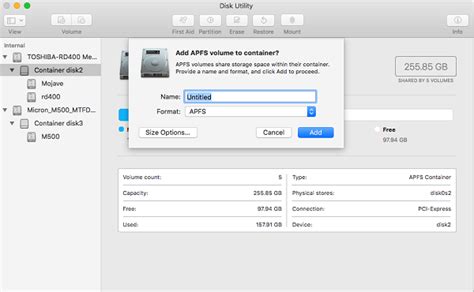 [solved] could not create a preboot volume for apfs install