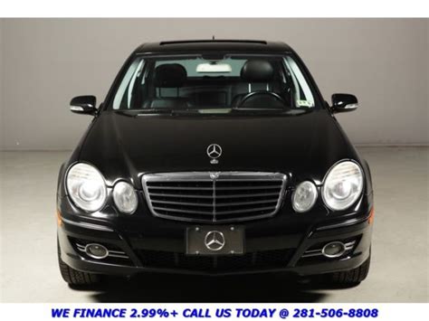 2007 Mercedes Benz E350 Nav Sunroof Amg 18 Sport Xenons Black P1 Low Miles