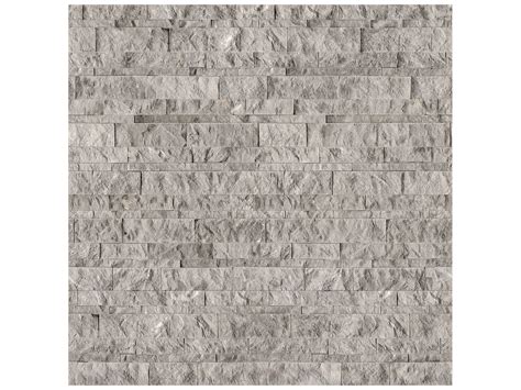 Ritz Gray Split Face 6″x24″ Marble Natural Ledge Stone Tile Shoppe