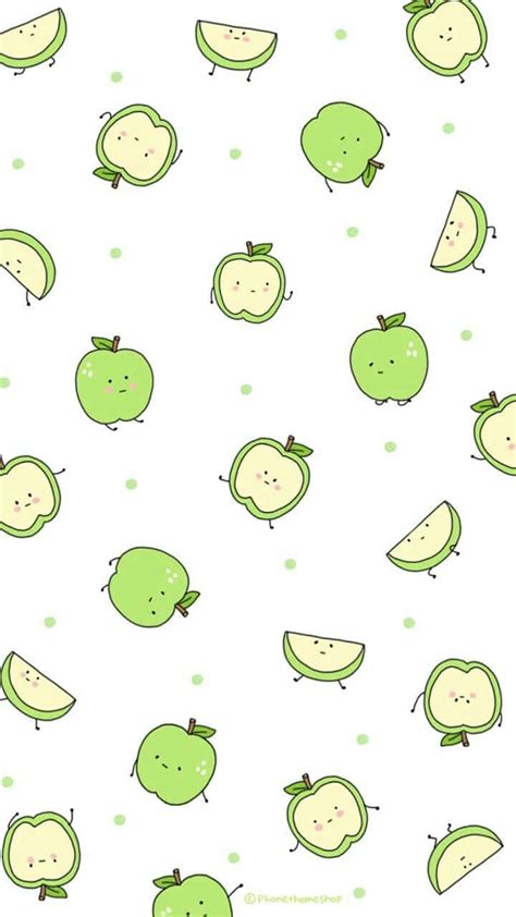 Trendy Kawaii Cute Green Wallpaper For Your Space
