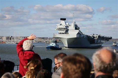 Hms Prince Of Wales Sails For Key Nato Exercise In Norway