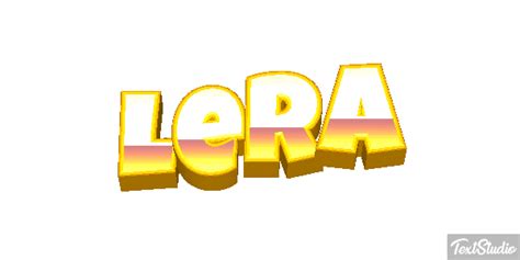 Lera Name Animated  Logo Designs
