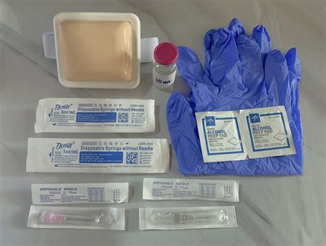 Nursing Skills Kit Injection Practice For Nursing Students Etsy