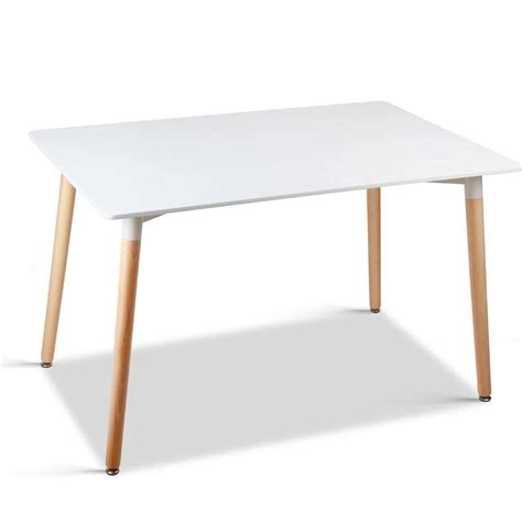 Benz Eames Rectangular Table 1200x800mm Finch Fox