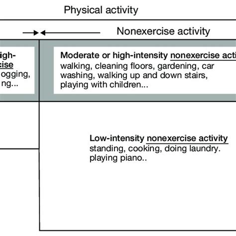 Classification Of Exercise And Physical Activity And Their Intensity