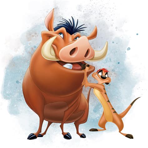 Pumbaa Png Timon Clipart The Lion King Character Sublimation Image