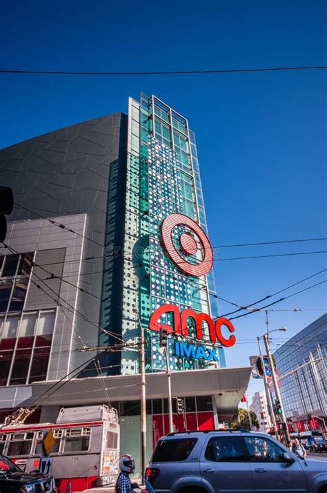 Entrada Al Cine Amc Imax En El Centro Comercial Metreon Fotografía