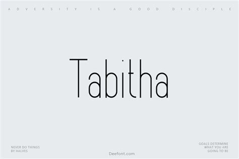Tabitha Font Free Download And Preview Deefont