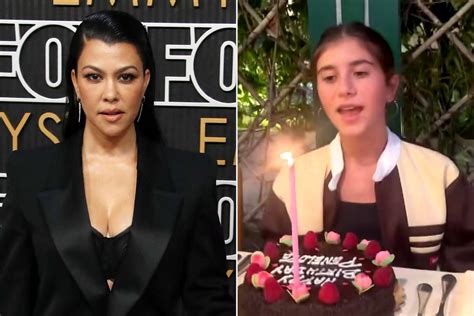 Kourtney Kardashian Shares Glimpse Into Daughter Penelopes 13th Birthday