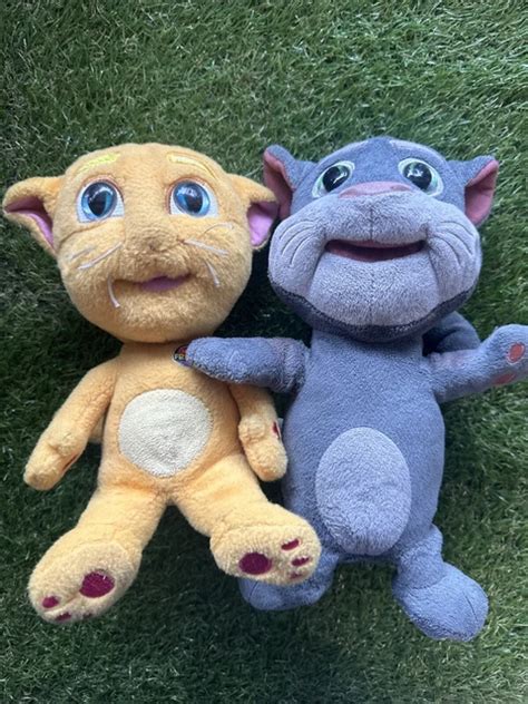 Dragon I Toys Talking Friends Talking Tom And Ginger Interactive Repeating Plush £14 95 Picclick Uk