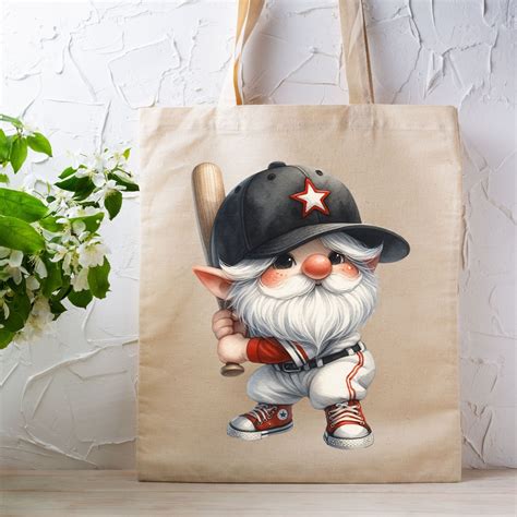 Watercolor Baseball Gnomes Baseball Gnome Png Sport Gnomes Cute Gnome Clipart Baseball Gnome