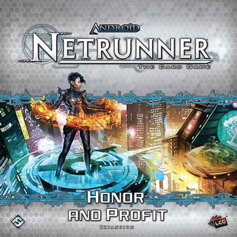 Expansão Android Netrunner Honor And Profit Compara Jogos