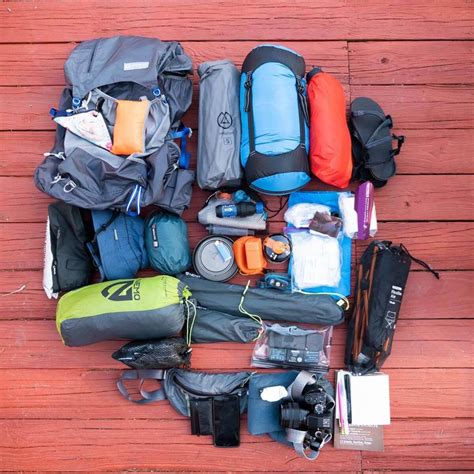 Backpacking Gear List For Beginners Camera And A Canvas