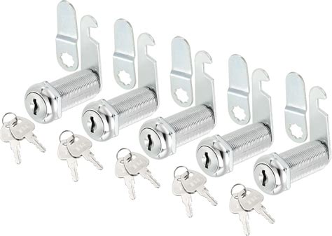 Uxcell Cabinet Drawer Cam Lock 1 12 Cylinder Length Fits Up To 1 38
