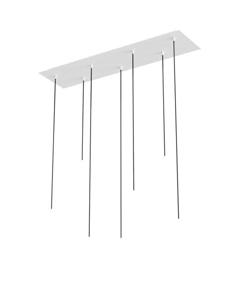 Lacuna 7 Light Rectangular Canopy Hennepin Made