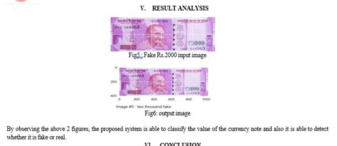 Classification And Detection Of Banknotes Using Machine Learning