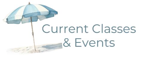 Current Classes And Events Vicky Wright