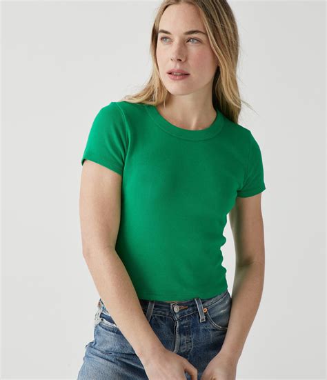 Mimi Cropped Tee Crop Tee Tees Cropped