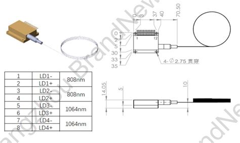 Dual Wavelength 808nm 1064nm Laser Diode For Dermatology Suppliers
